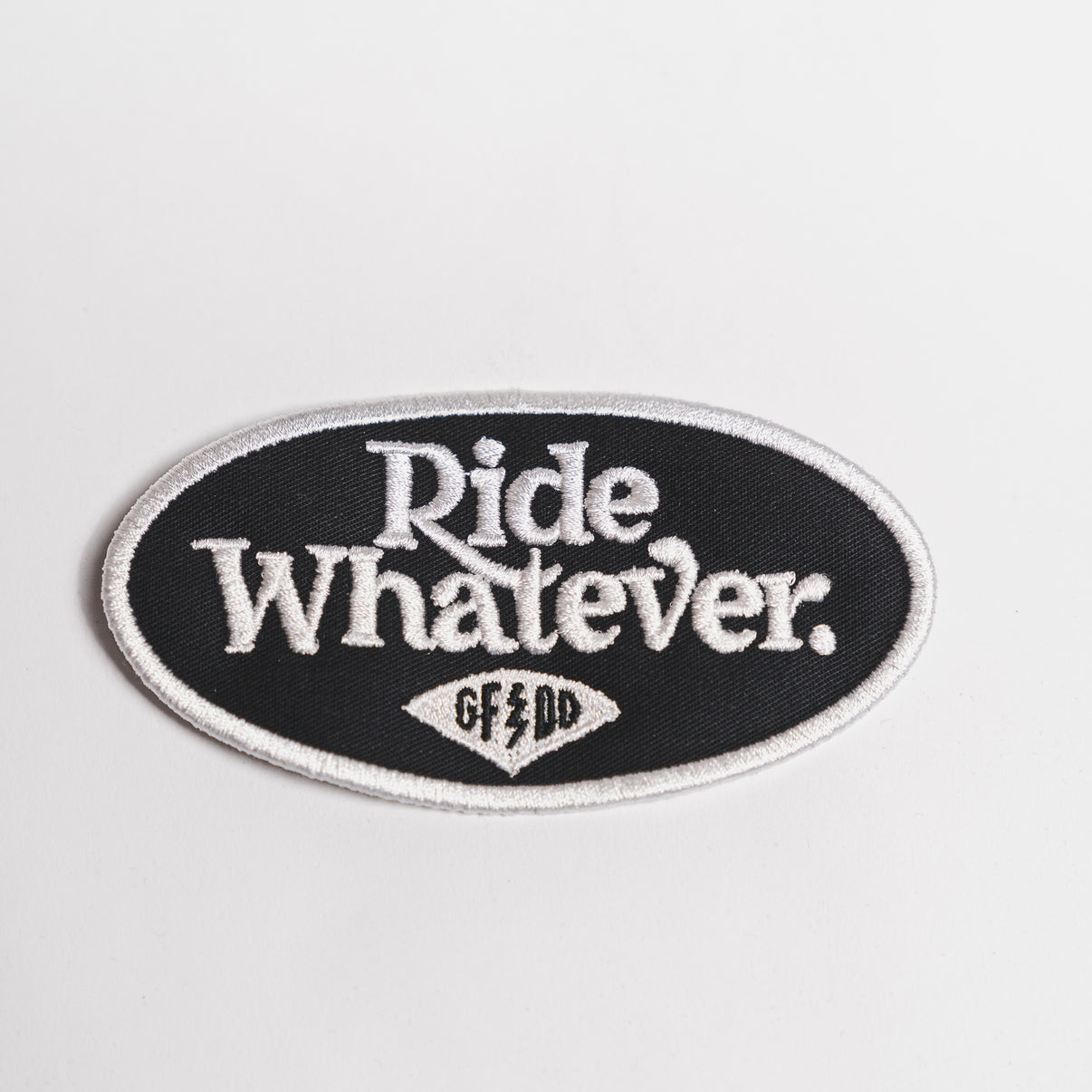 Ride Whatever Patch – Go Fast Don't Die